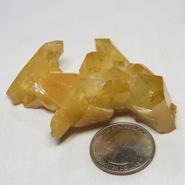 Sunrise Aura Quartz Crystal Cluster – Blue Moon Crystals & Jewelry