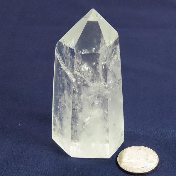 Polished Quartz Crystal Generator Point from Madagascar – Blue Moon ...
