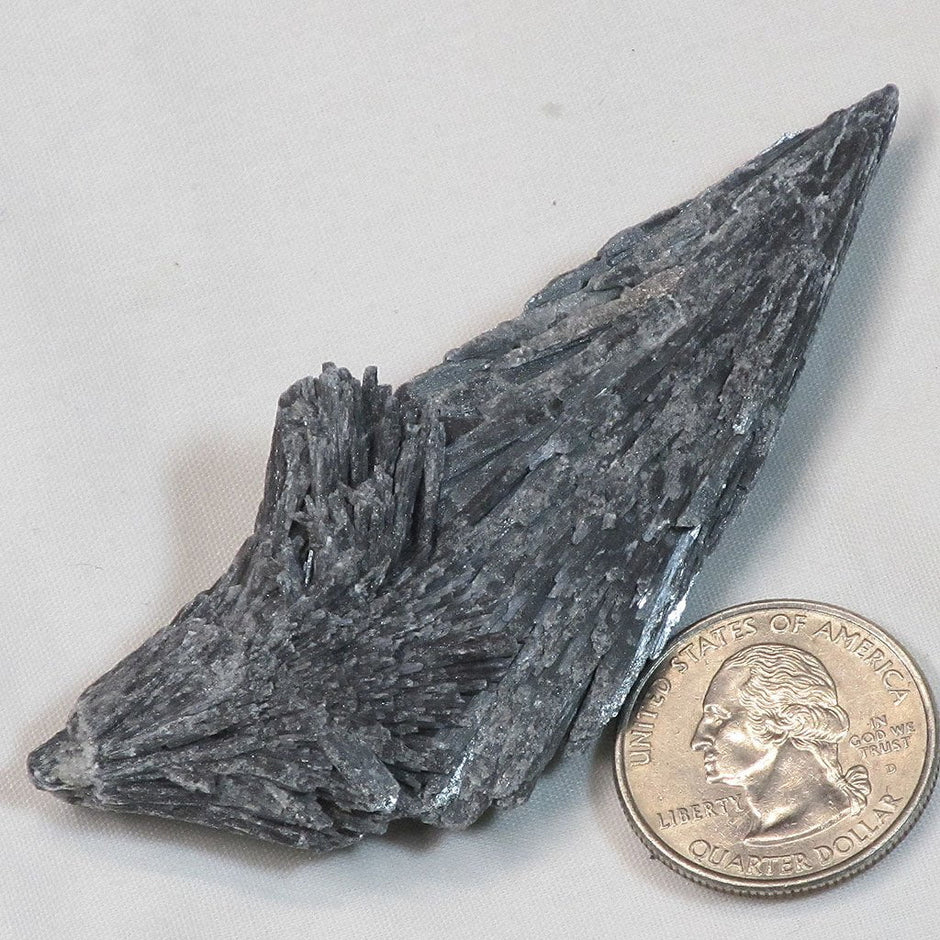 Black Kyanite Fan from Brazil – Blue Moon Crystals & Jewelry