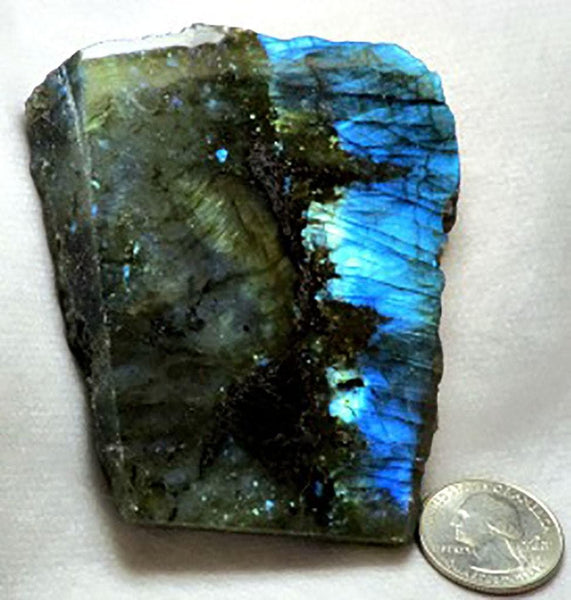 1 Side Polished Labradorite Slab – Blue Moon Crystals & Jewelry